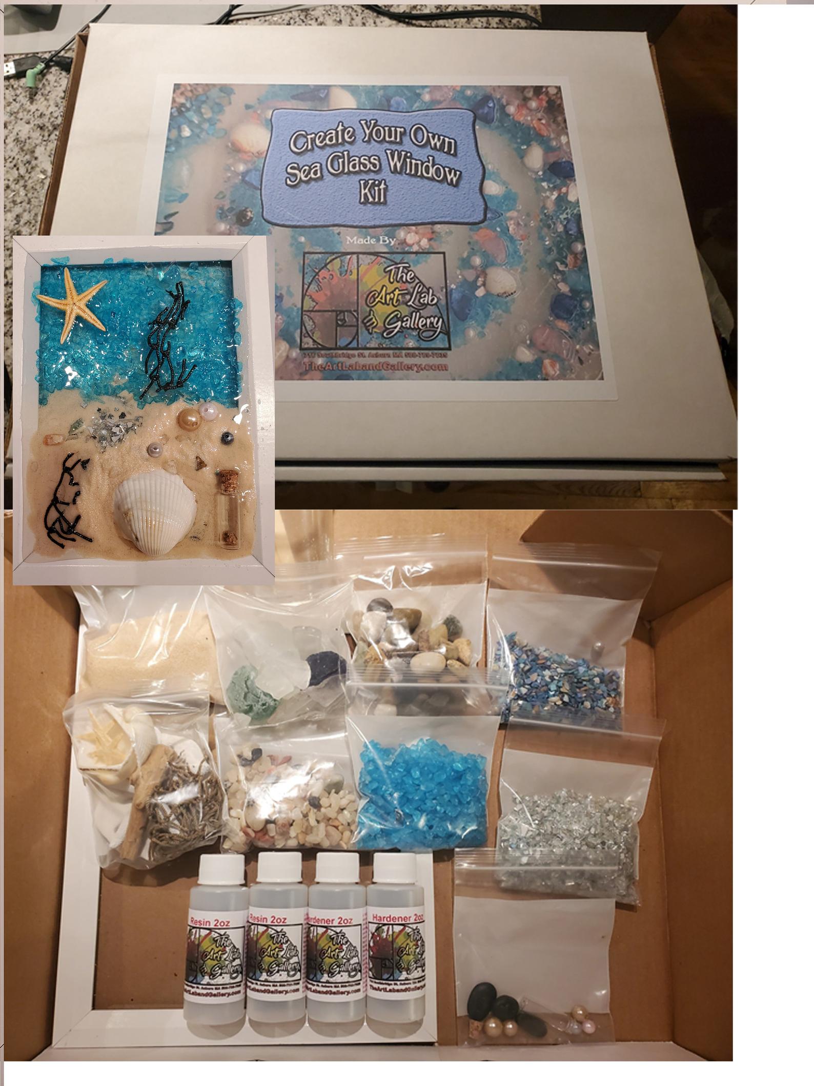 Sea Glass Windows DIY Kit | The Art Lab & Gallery